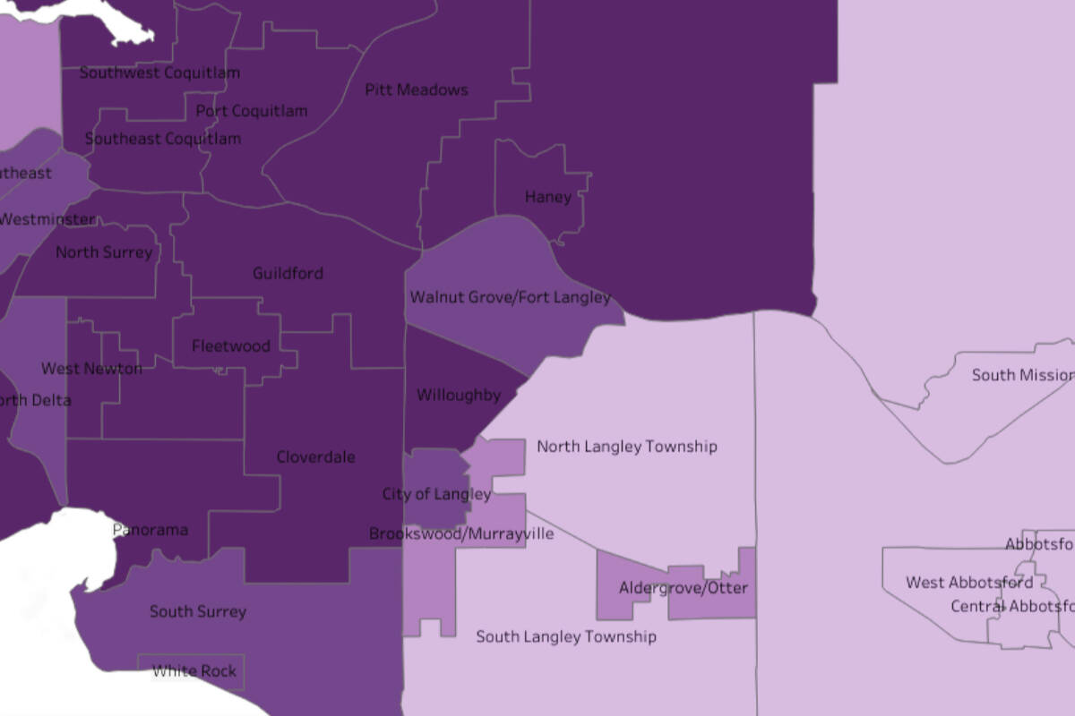 Langley sees drop in positive COVID tests | Langley Advance Times