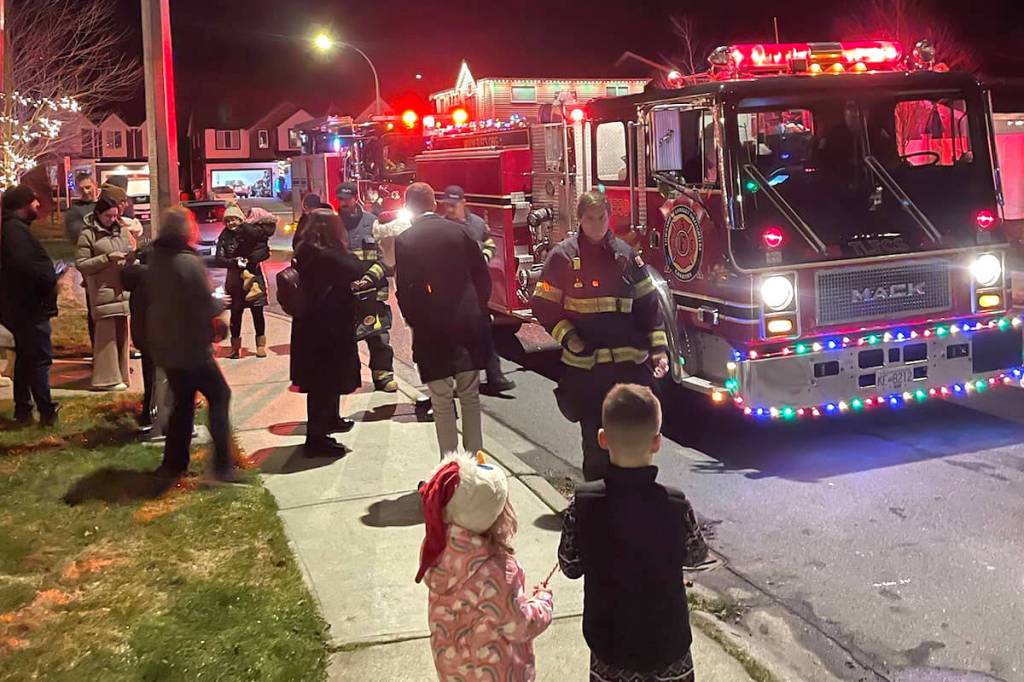 Firefighters’ annual Candy Cane Run visits all of Langley | Langley ...
